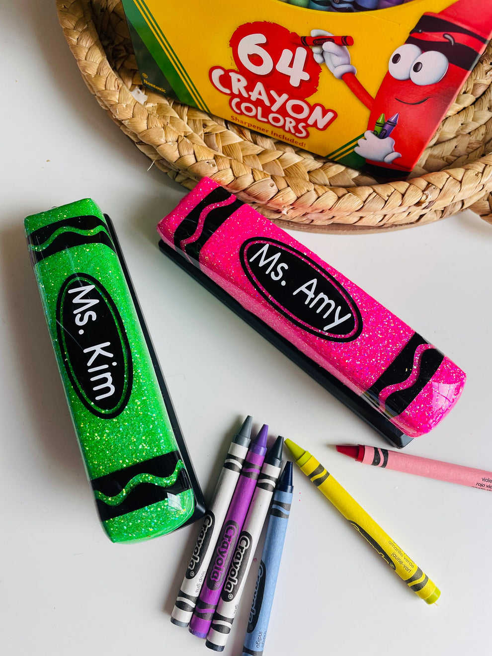 Crayon stapler, Teacher Gift, Teacher appreciation, end of year gift ...