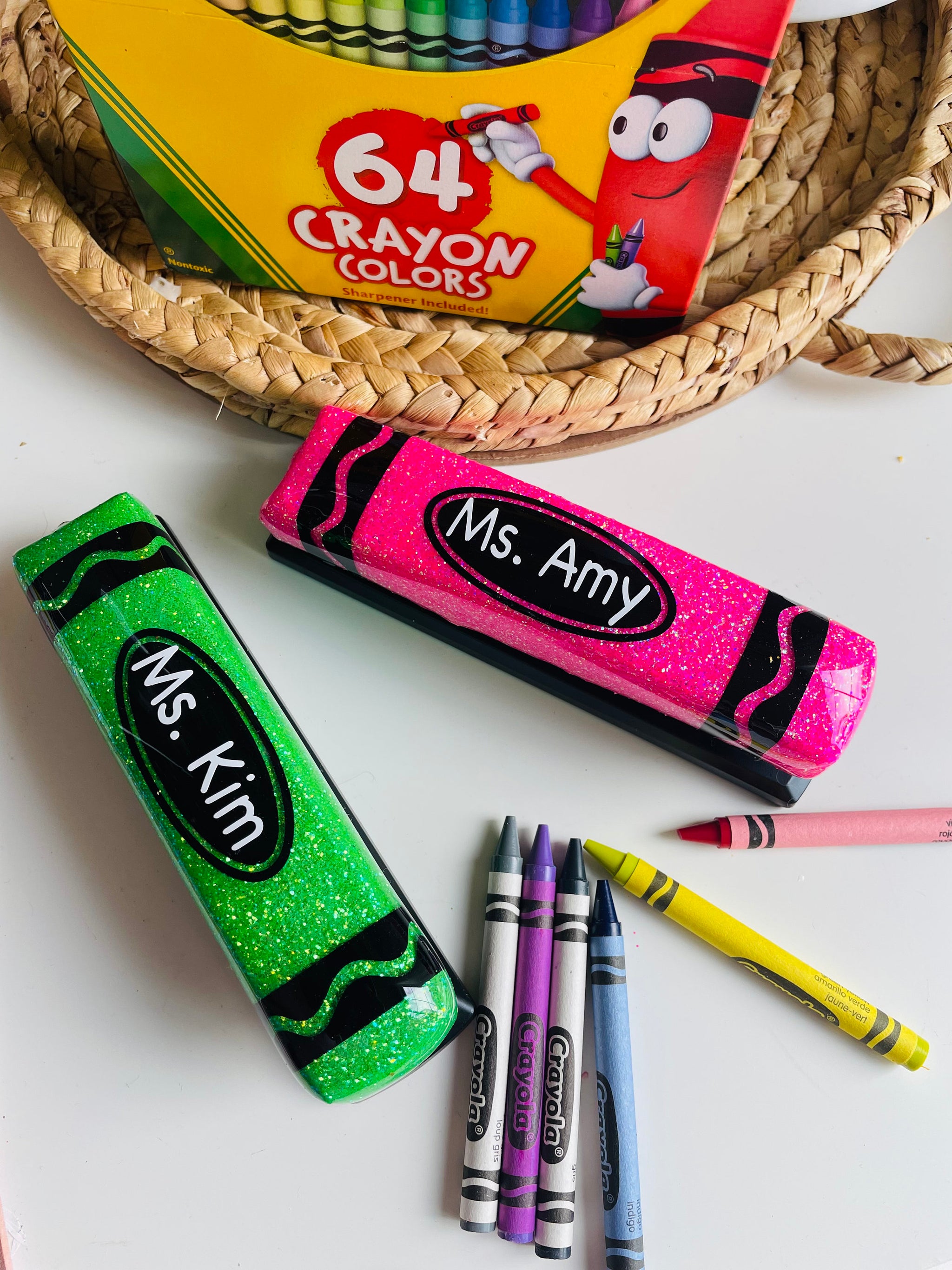 Crayon stapler, Teacher Gift, Teacher appreciation, end of year gift ...