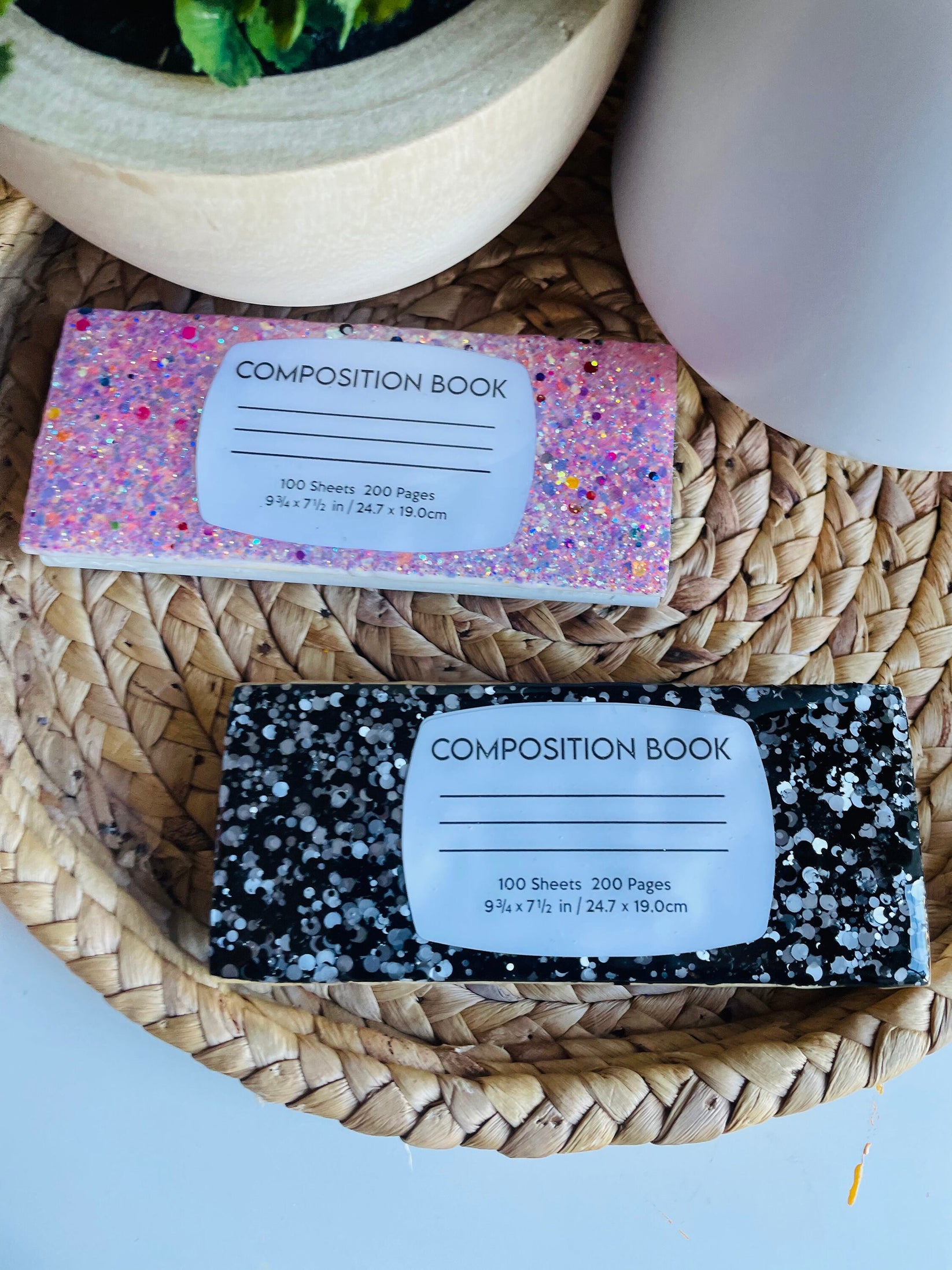 Glitter eraser, white board eraser, personalized teacher gift, custom ...